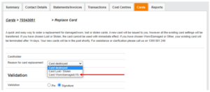 How do I replace a card? - BF Cards Help Centre