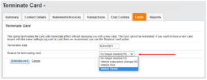 How do I cancel a card? - BF Cards Help Centre