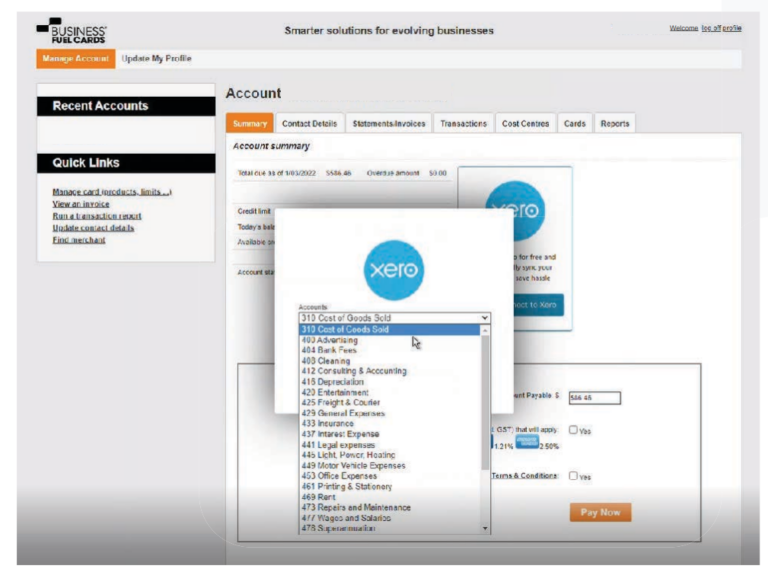 How can I enable Xero integration? - BF Cards Help Centre