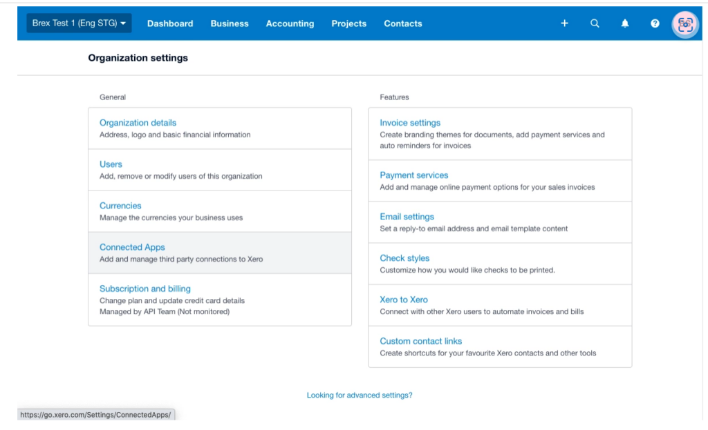 How do I disconnect my Xero account? - BF Cards Help Centre